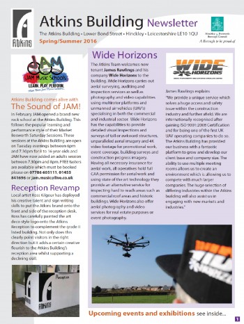 The Atkins Building Hinckley: News Archive (By Category)